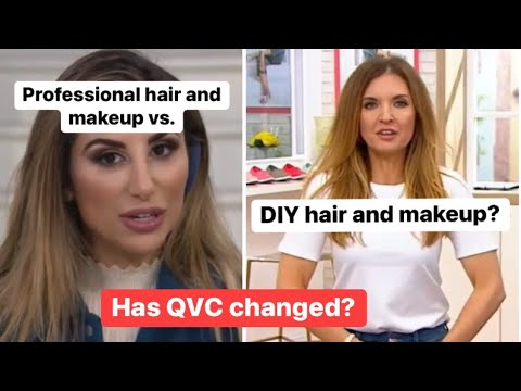 QVC Host doing their own HAIR AND MAKEUP? No more hair and makeup ...