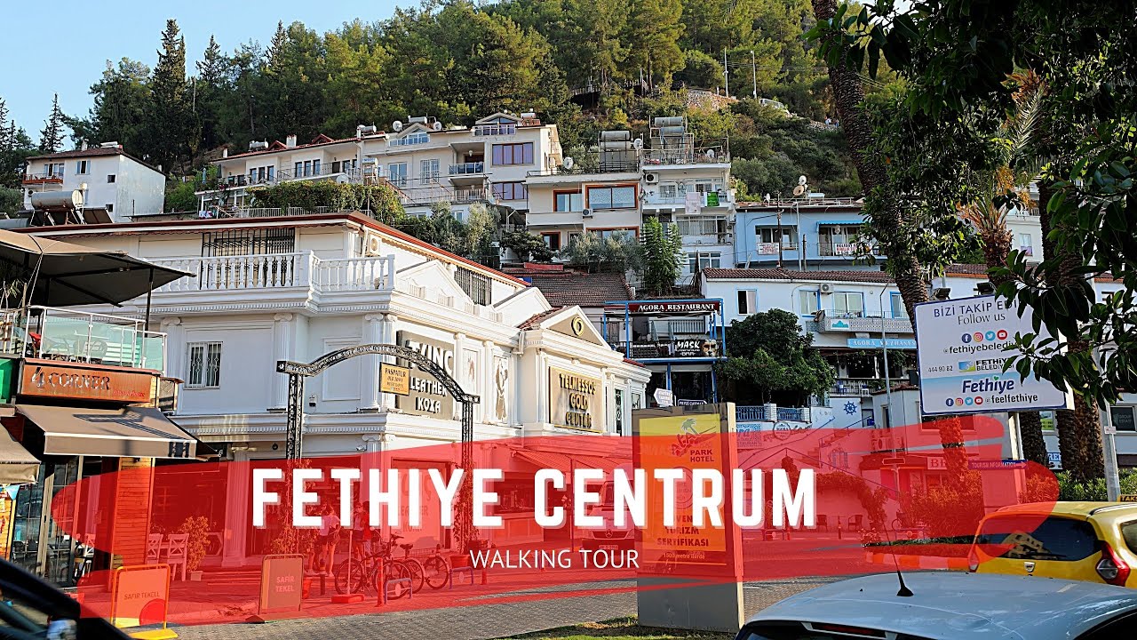 Fethiye Centrum Muğla, TURKEY 2020, 4K. #VisitTurkey #WalkTurkey - YouTube
