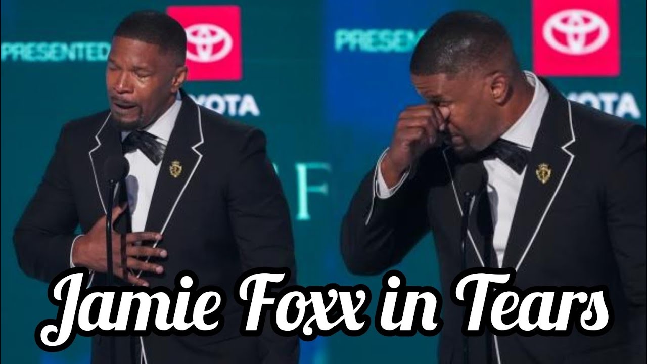 Jamie Foxx Breaks Down in Tears at BET Awards | His Emotional Comeback ...