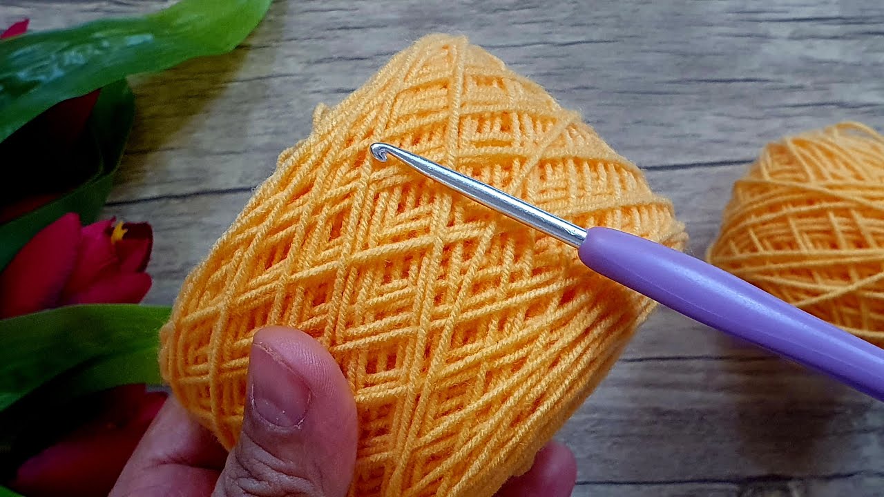 You gotta learn this new pattern! I couldn't believe this crochet ...