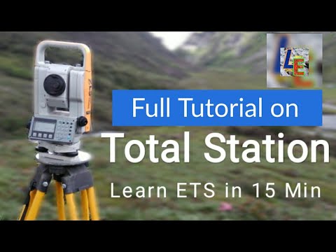 TOTAL STATION SETUP | CENTERING LEVELLING ORIENTATION | LEICA TS11 ...