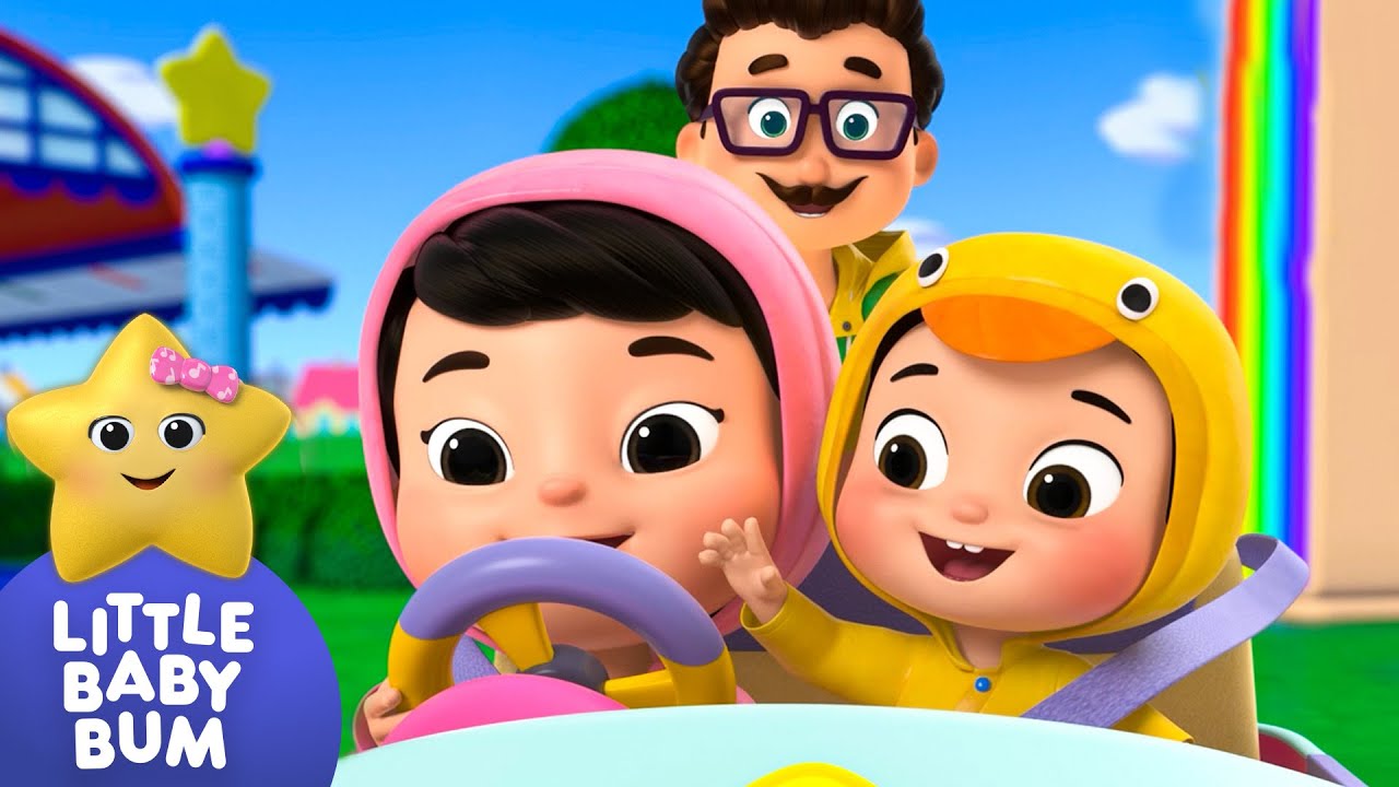 Learning to Drive with Baby Max and Mia | ⭐ Baby Songs | Little Baby ...