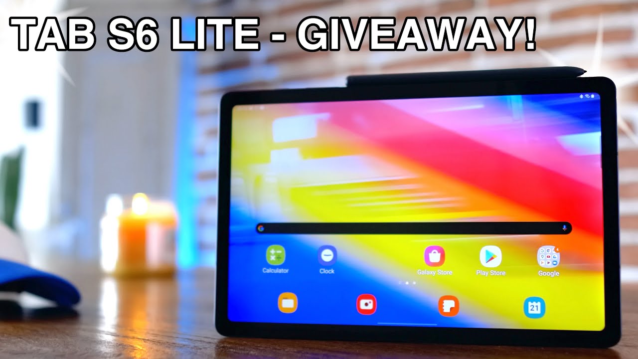 Tab S6 LITE GIVEAWAY at 10k subscribers - Win a Tab S6 Lite! - YouTube