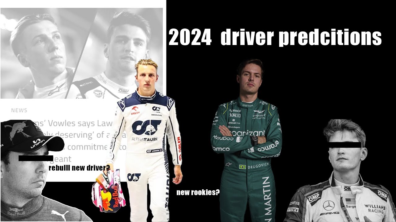 2024 F1 line up predictions - YouTube