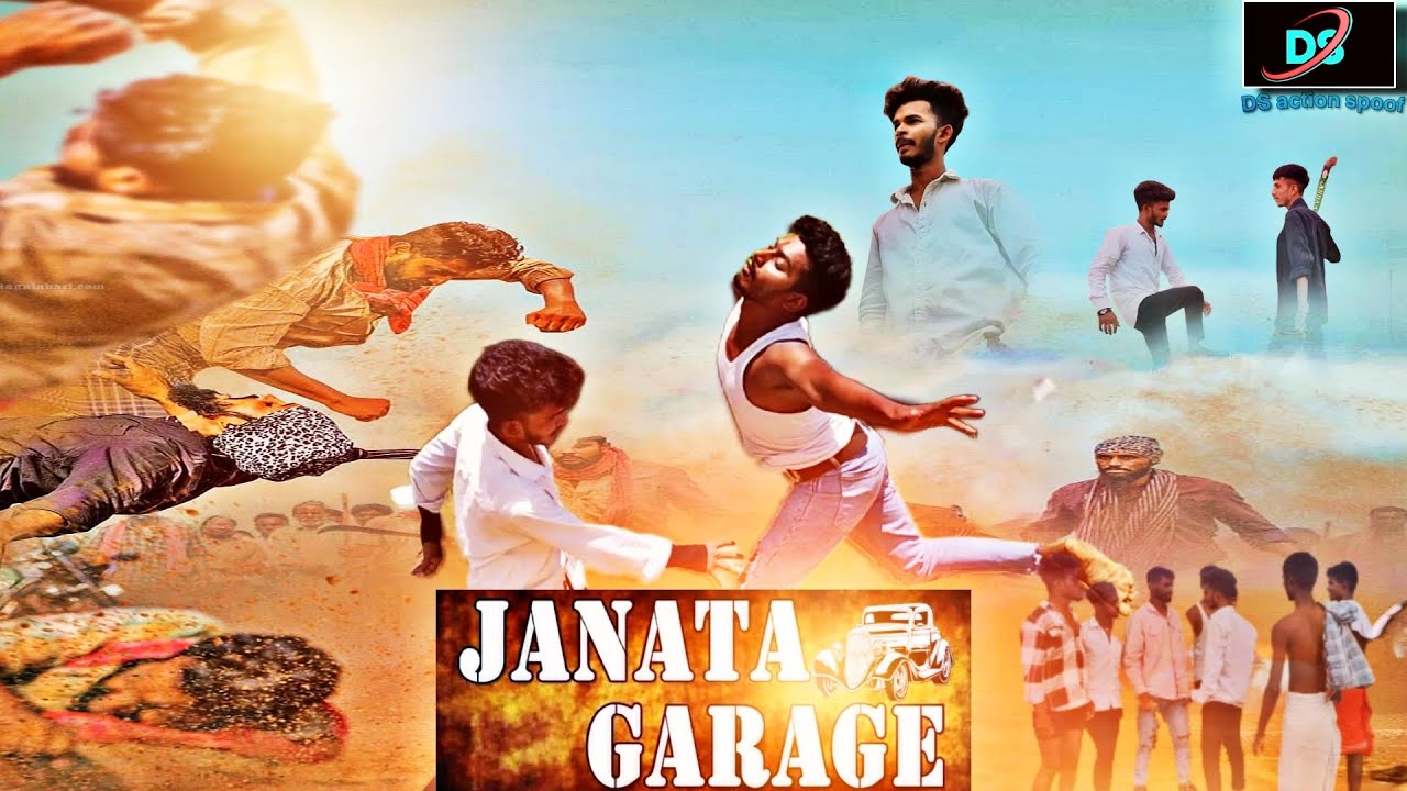 Janata #garage #fight #spoof /DS action spoof South #movie #spoof # ...
