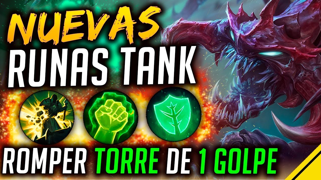 NUEVAS RUNAS de TANQUE ¿Se han PASADO con los TANKS? | Noticias League ...