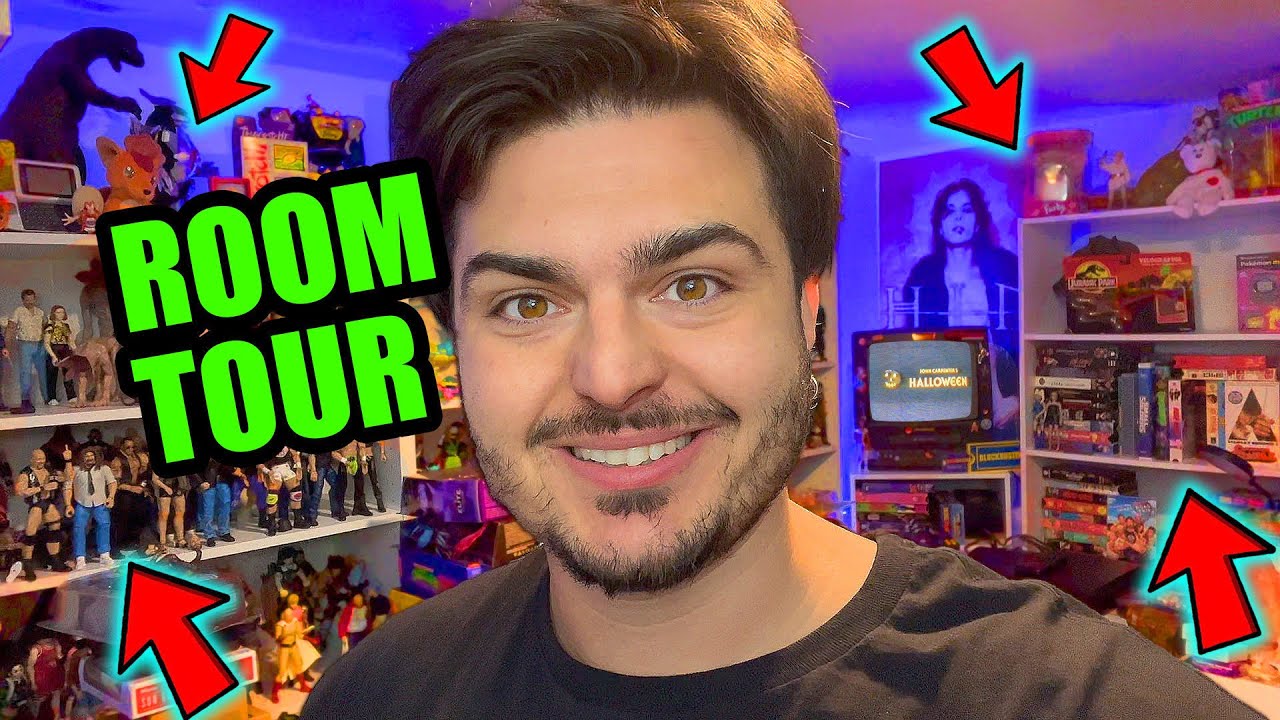 INSANE ACTION FIGURE TOY ROOM TOUR! - YouTube