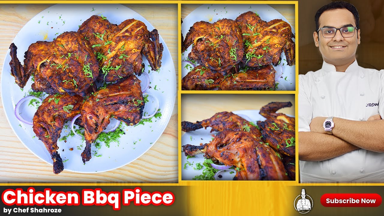 How To Make Chicken Bar B Q Piece || Grilled Chicken || BY chef ...