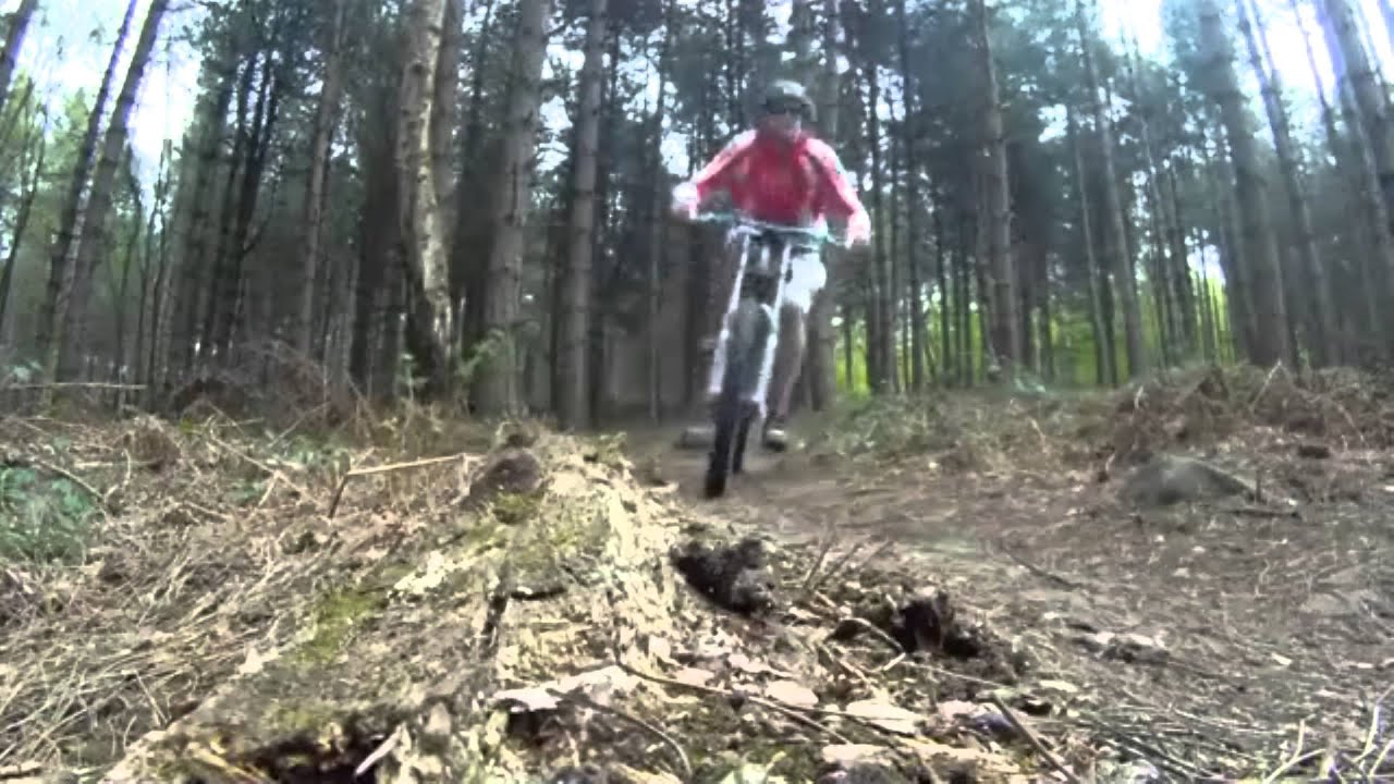 Extreme Downhill Mountain Biking In The UK Jumps Drops And Big Roots ...