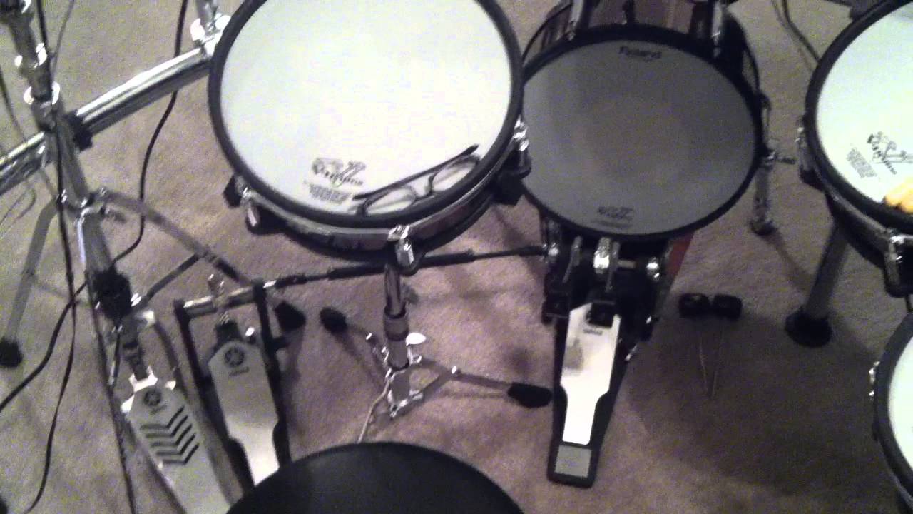 Roland TD-30KV V-Pro Electronic Drum Set - YouTube