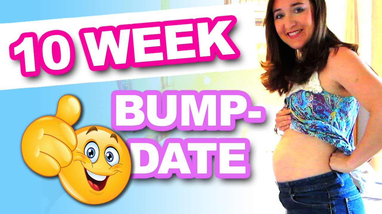 10 WEEK BUMP-DATE PREGNANT WITH BABY #5! - YouTube