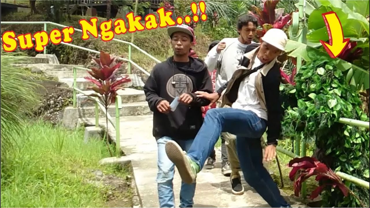 Bushman Prank Super Shock..!! Ekspresi kocak ngakak - YouTube