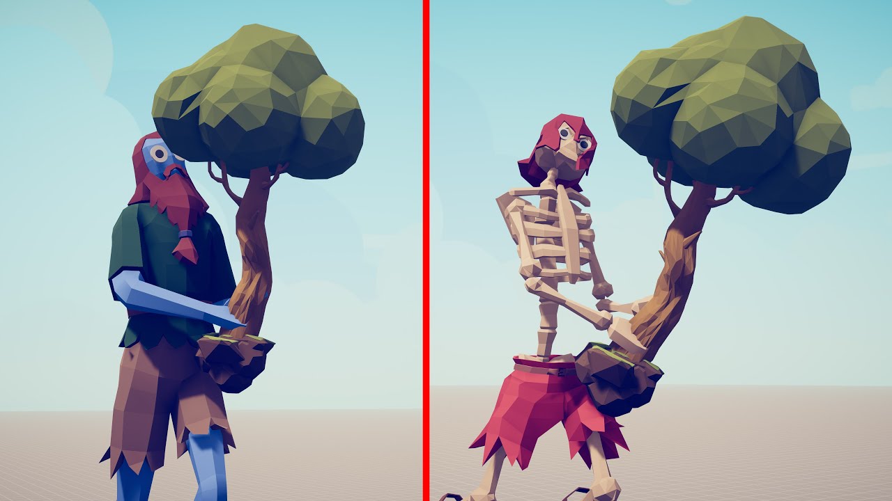 EVERY UNIT TURNED INTO SKELETON - Totally Accurate Battle Simulator ...