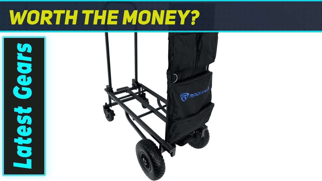 ReviewRockville Rock Cart Pro: The Ultimate 700lb Gear Cart - YouTube