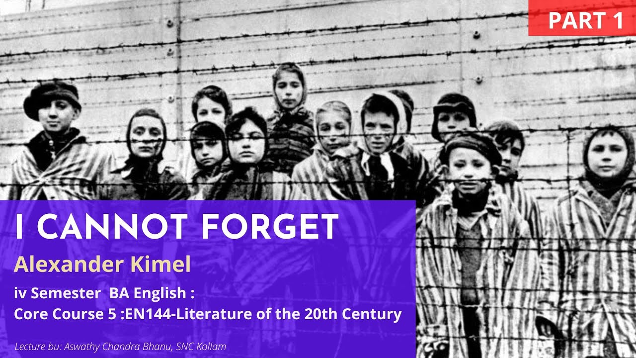 I Cannot Forget- Alexander Kimel PART 1 - YouTube