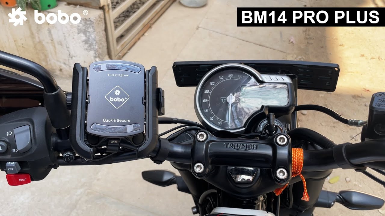 BOBO BM14 PRO PLUS Quick Release with PRO PLUS Vibration Damper ...