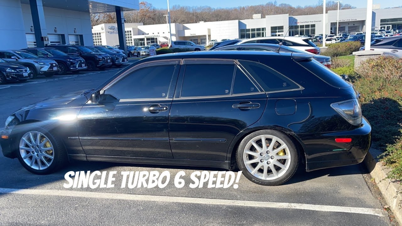 Lexus IS300 SportCross 6 Speed Turbo 500HP Inside View RIDE ALONG ...