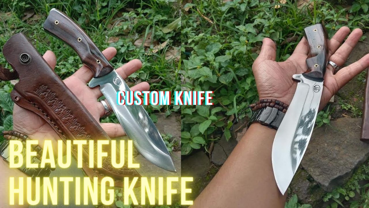 Rusa Pinus | Beautiful Hunting Knife For your bushcraft tool collection ...