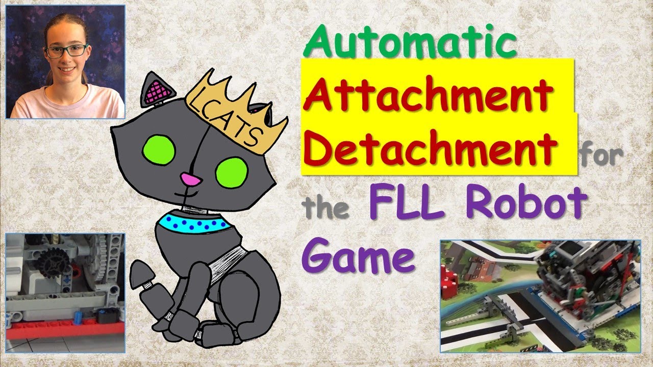 Automatic Attachment Detachment for the FLL Robot Game - YouTube