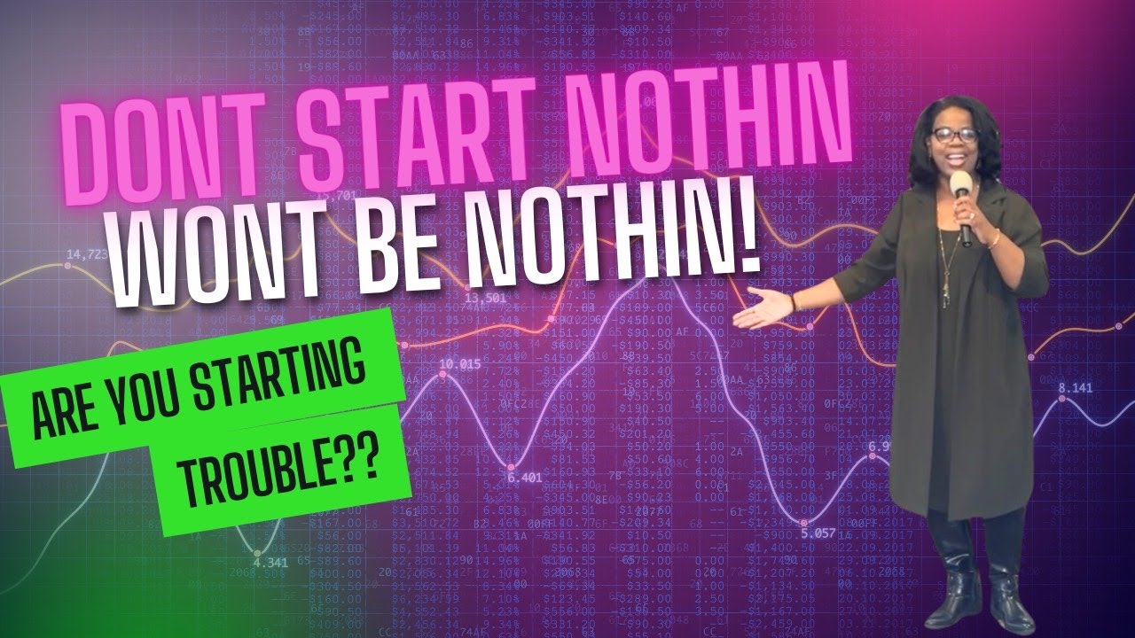 Don't Start Nothing, Won't Be Nothing! - YouTube