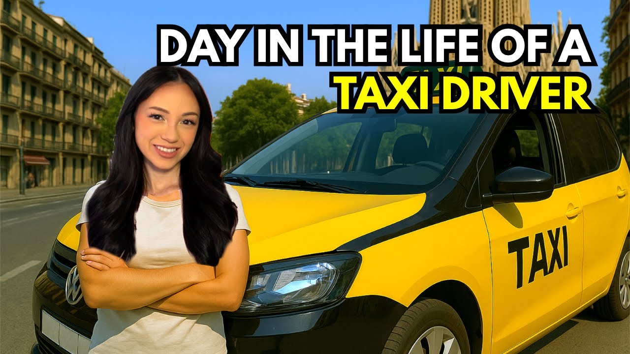 A Day in the Life of a Barcelona Taxi Driver | Taxi Life Gameplay - YouTube