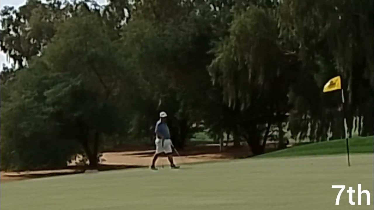 7th Hole Chip from the Fringe and a tap in par 3 - YouTube