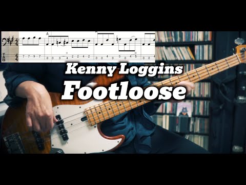 Kenny Loggins - Footloose (Bass Cover with TABS) *Get the PDF on Patreon