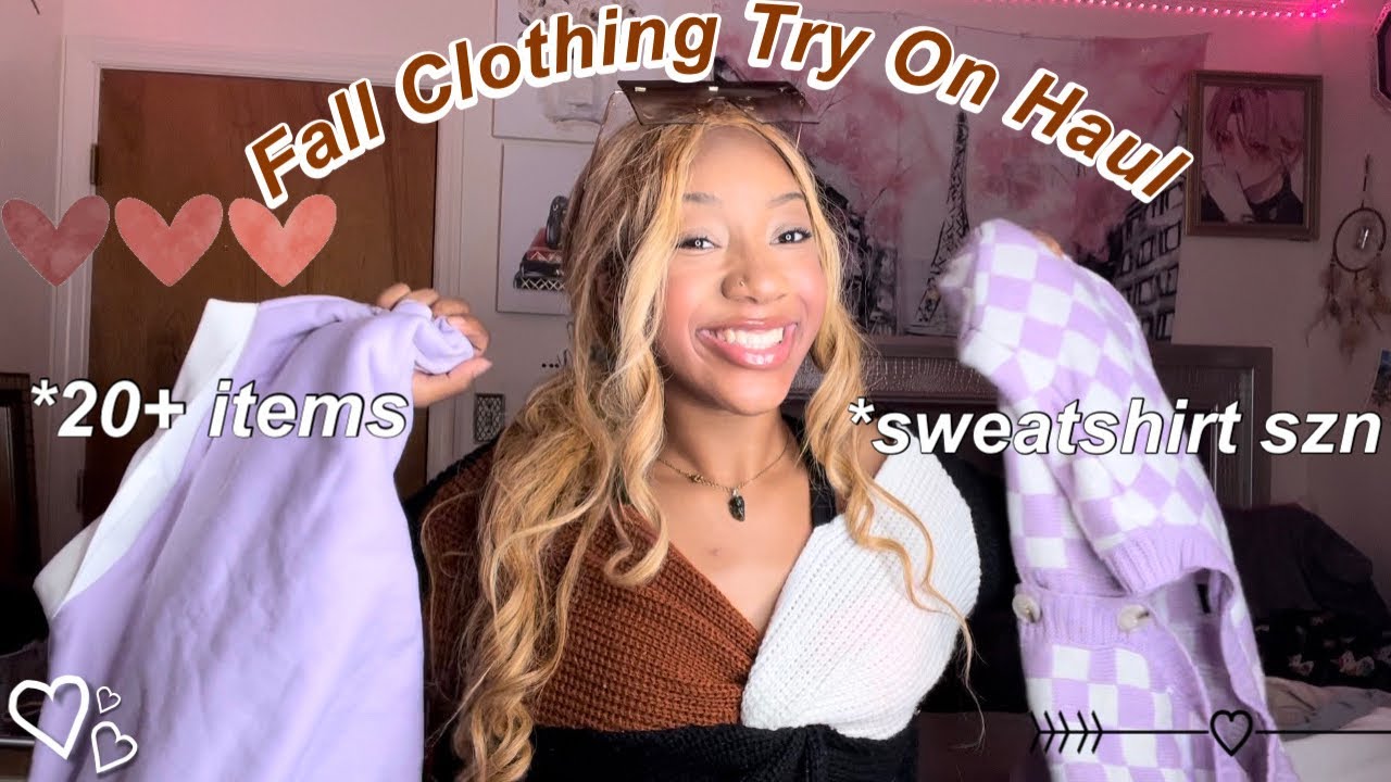 Fall Try On Clothing Haul *20+ items* MUST WATCH - YouTube