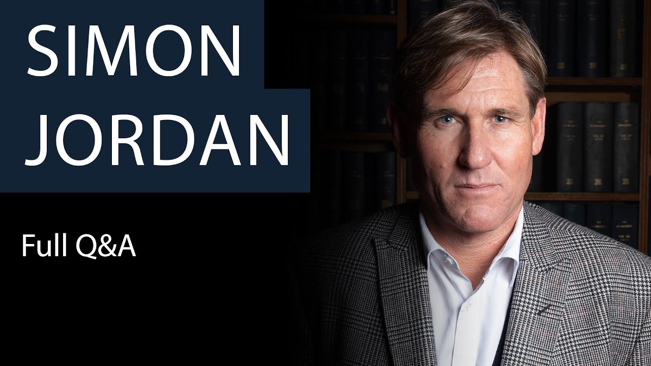Simon Jordan | Full Q&A | Oxford Union Web Series - YouTube