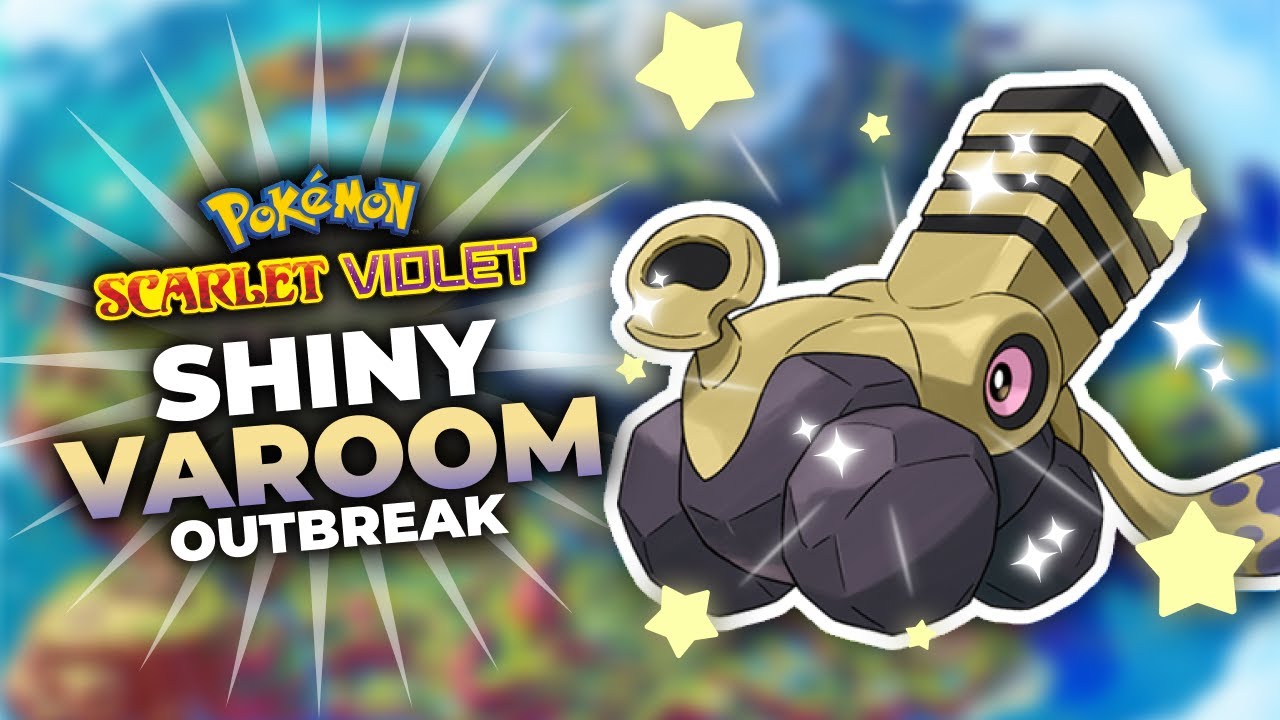 Shiny Varoom (Outbreak) in Pokemon Scarlet & Violet - YouTube