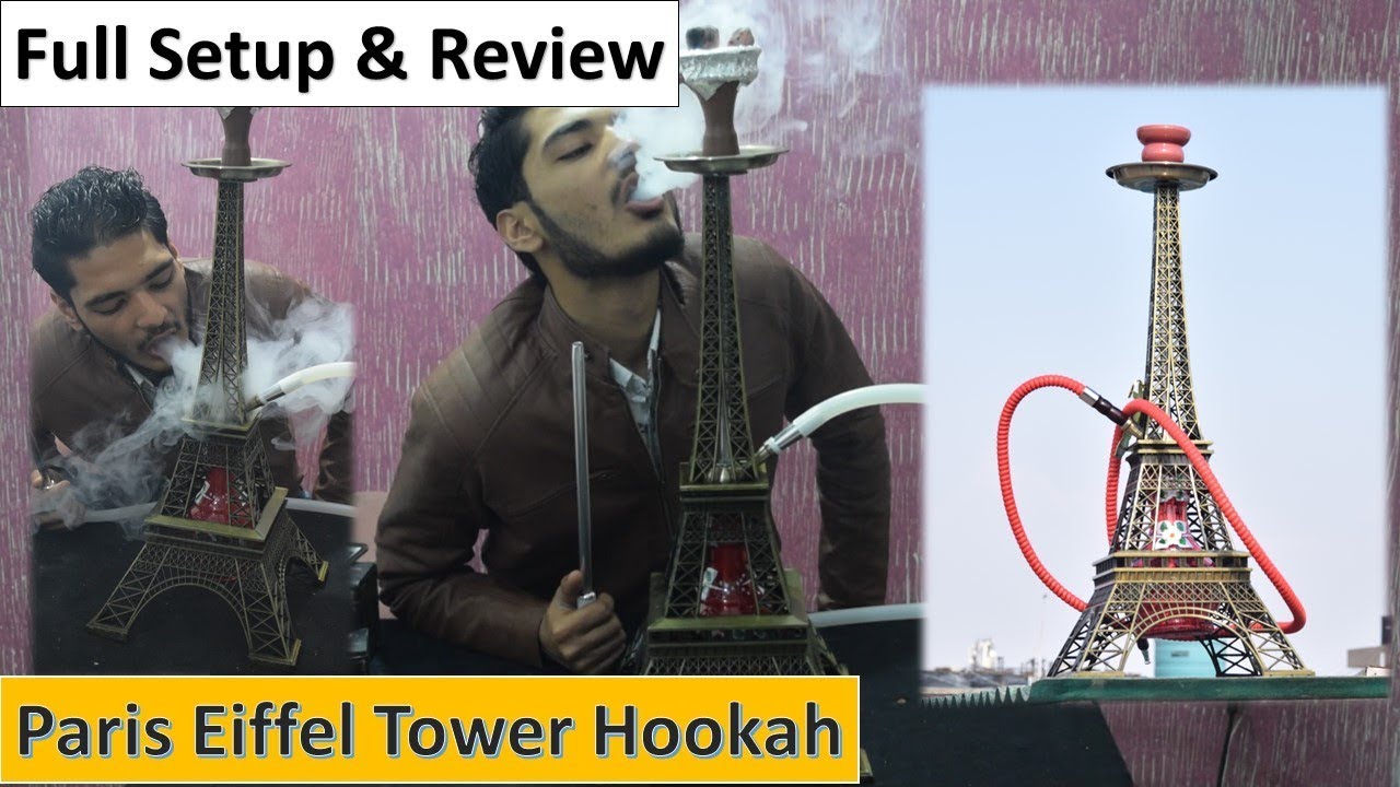 Paris Eiffel Tower Hookah l Full Review l Setup l Cheap Hookah India ...