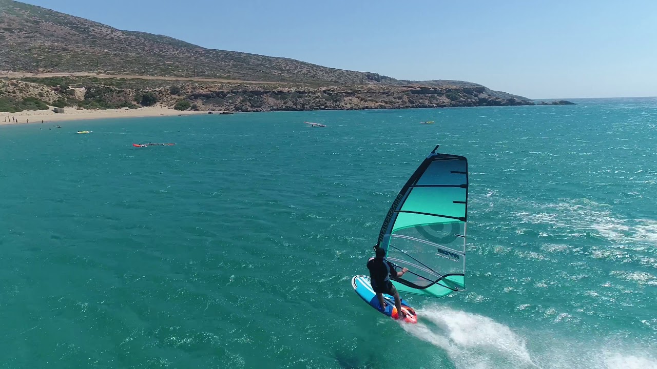 2017 windsurfing Prasonisi Jan Somers - YouTube