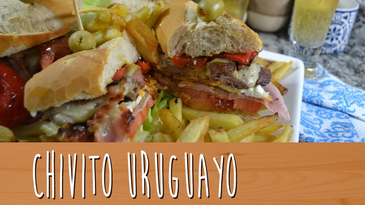 ¿COMO HACER UN CHIVITO URUGUAYO FÁCIL, DELICIOSO Y RÁPIDO? - YouTube