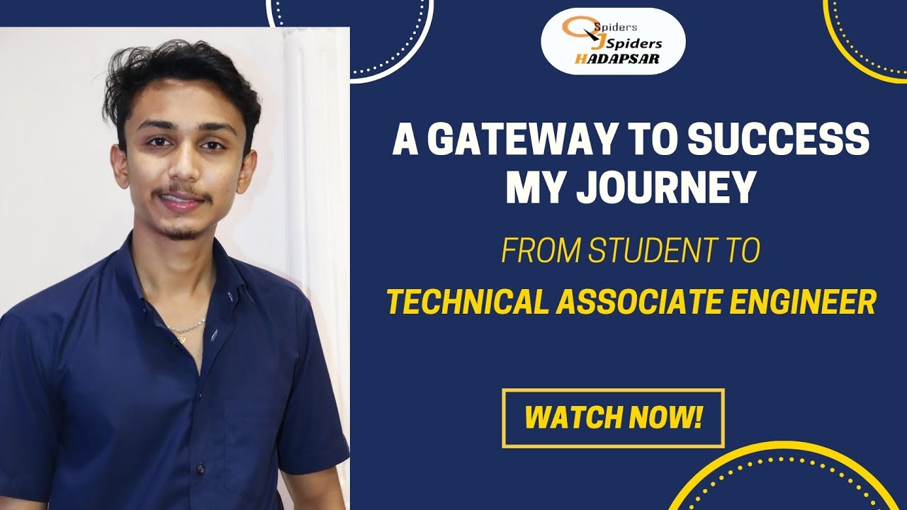 My road to success | Technical Associate Engineer | QSpiders Hadapsar..... - YouTube