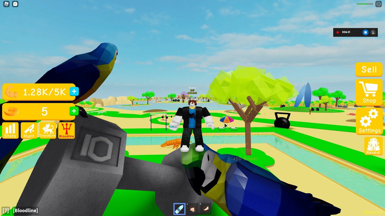 Roblox Lifting Simulator #2 Go To Stage 1 - YouTube