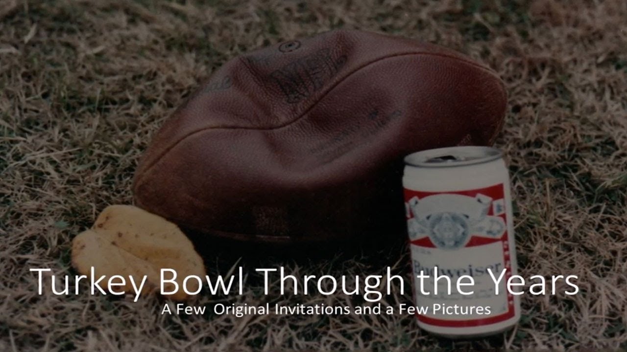 Turkey Bowl Invitations and Photos - YouTube