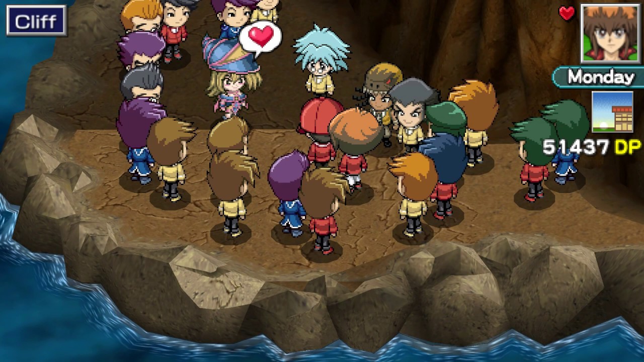 Yu-Gi-Oh! GX Tag Force 2 Story Mode Jaden Yuki 1st Heart Event - YouTube