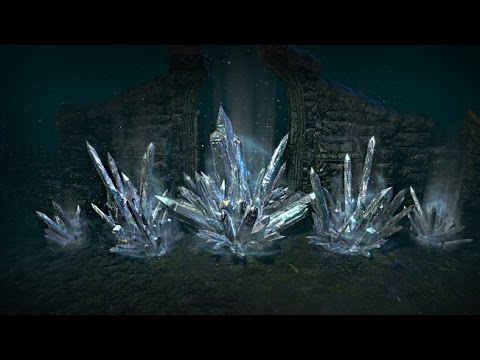 Path of Exile - Ice Crystal Hideout Decoration - YouTube