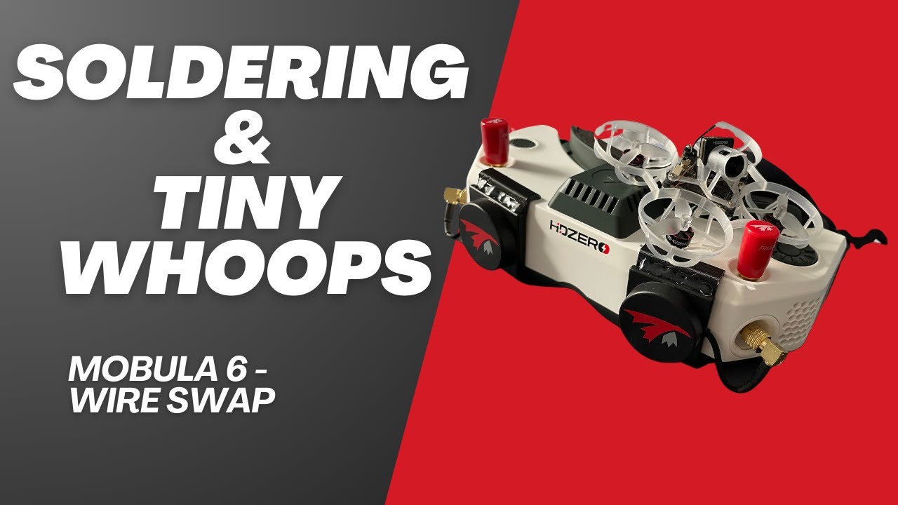 Basic Soldering & Tiny Whoops - YouTube