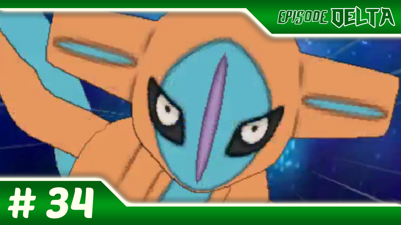Pokémon Saphir Alpha Épisode Delta #34 - La météorite brisée : DEOXYS ...
