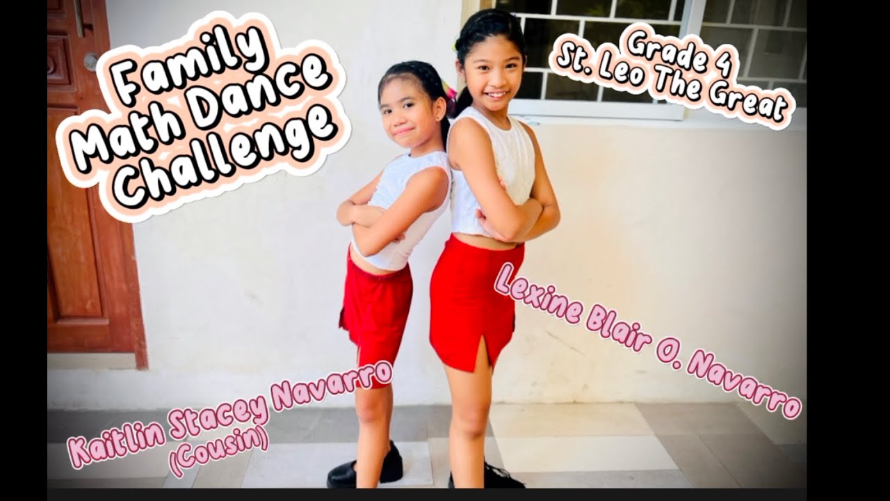 Family Math Dance Challenge - Lexine Blair O. Navarro - YouTube