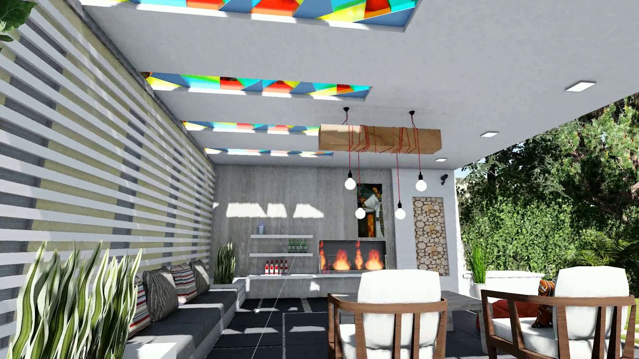 Addis Ababa - Landscape Design in Residential compound - YouTube