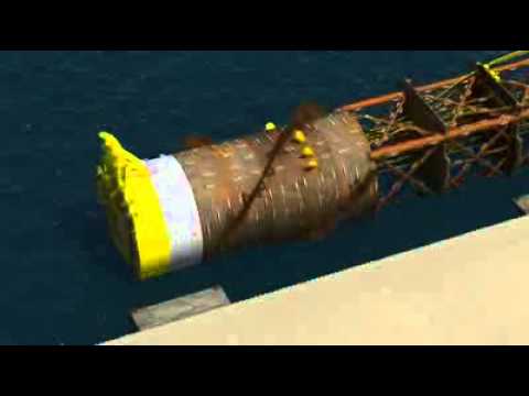 Spar Transportation and Installation - YouTube