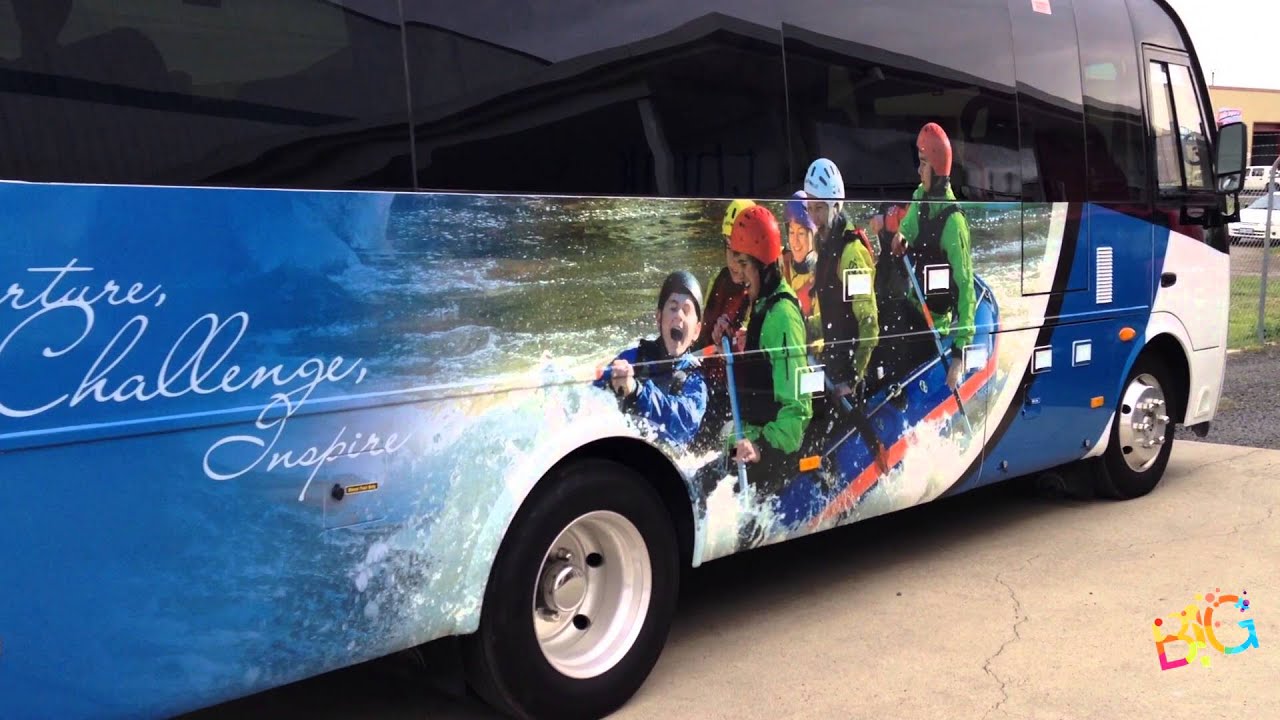 Think Big Printing Bus Wrap - YouTube