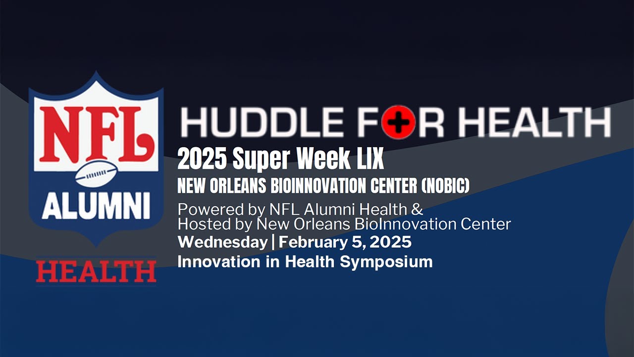 NFL Alumni Innovation in Health Symposium - Feb. 5, 2025 - YouTube