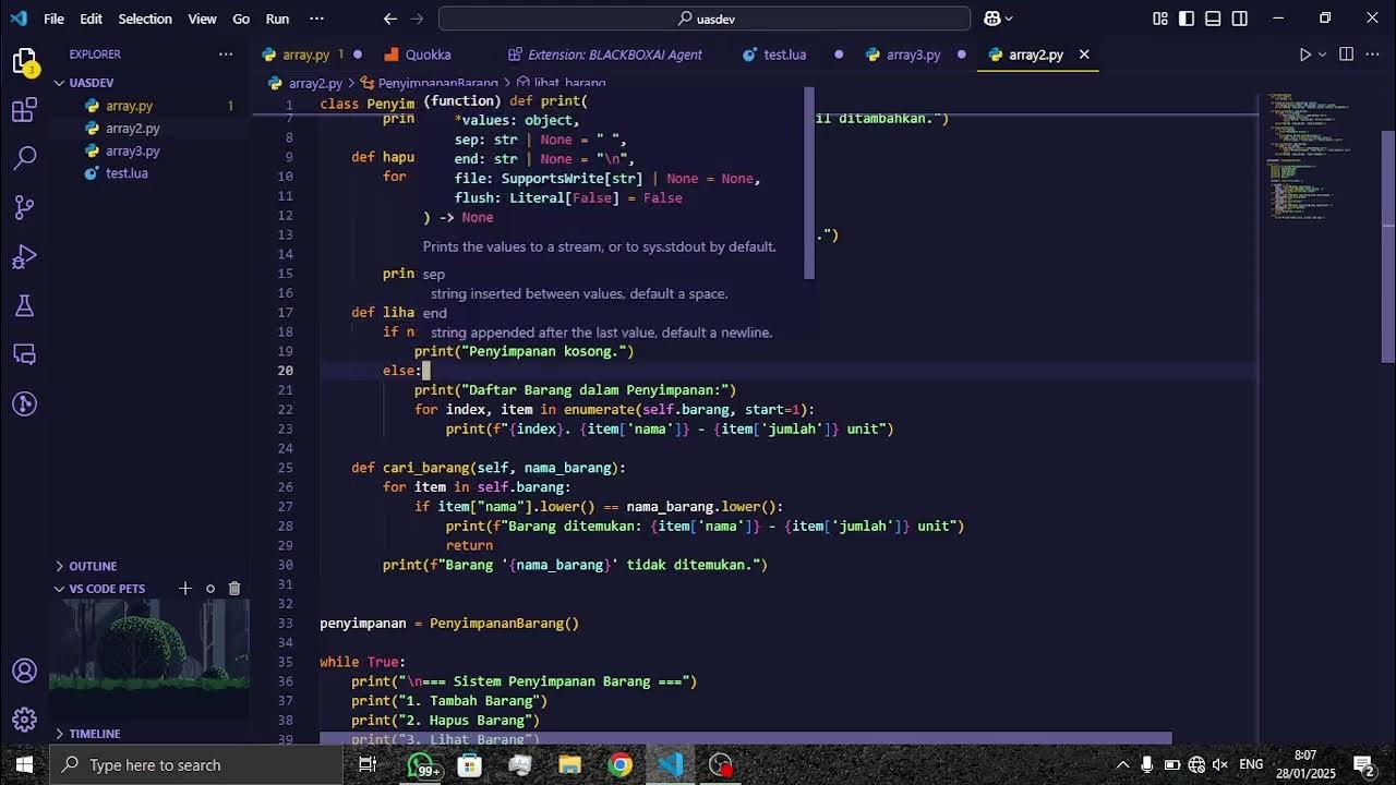 Penjelasan Progam dalam Python - YouTube