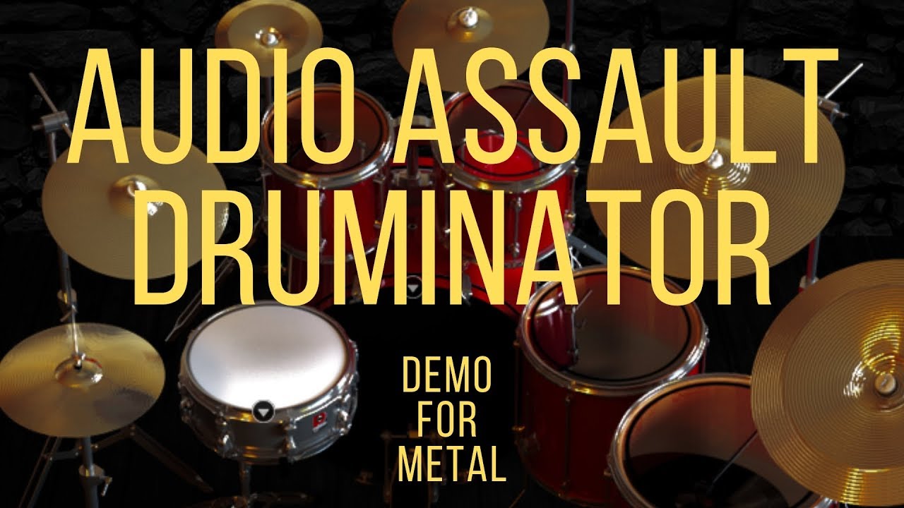 Audio Assault Druminator - DEMO FOR METAL - YouTube