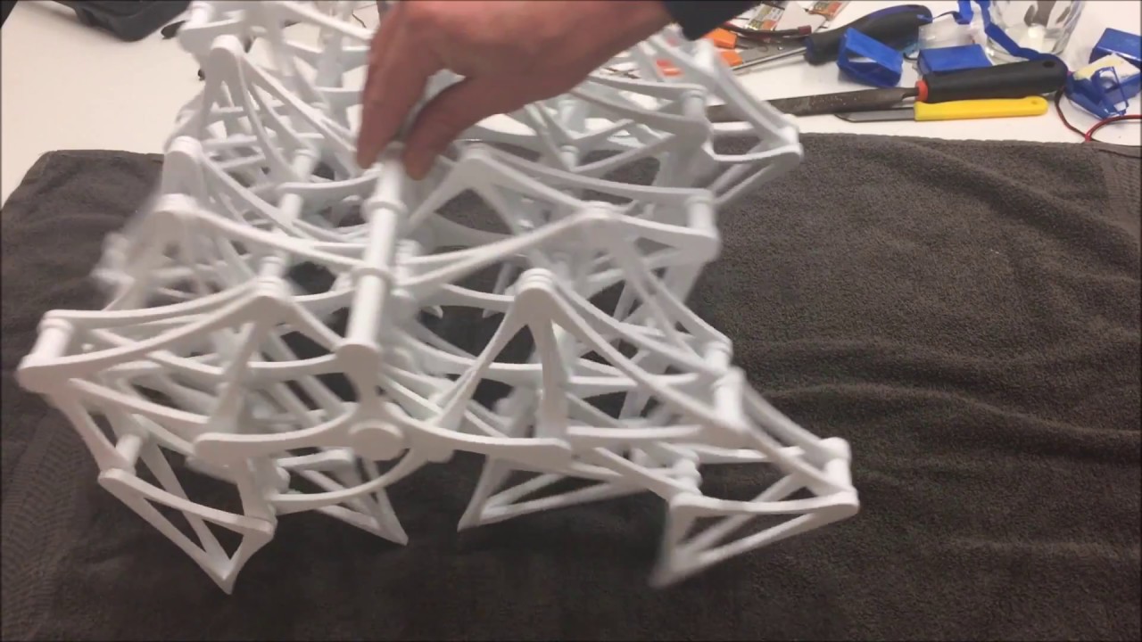 Strandbeest finished first video - YouTube