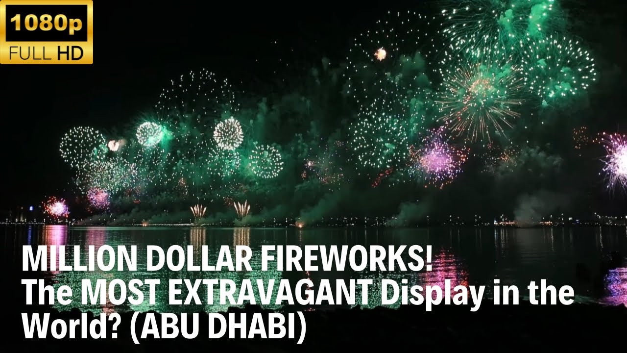 MILLION DOLLAR FIREWORKS! The MOST EXTRAVAGANT Display in the World ...