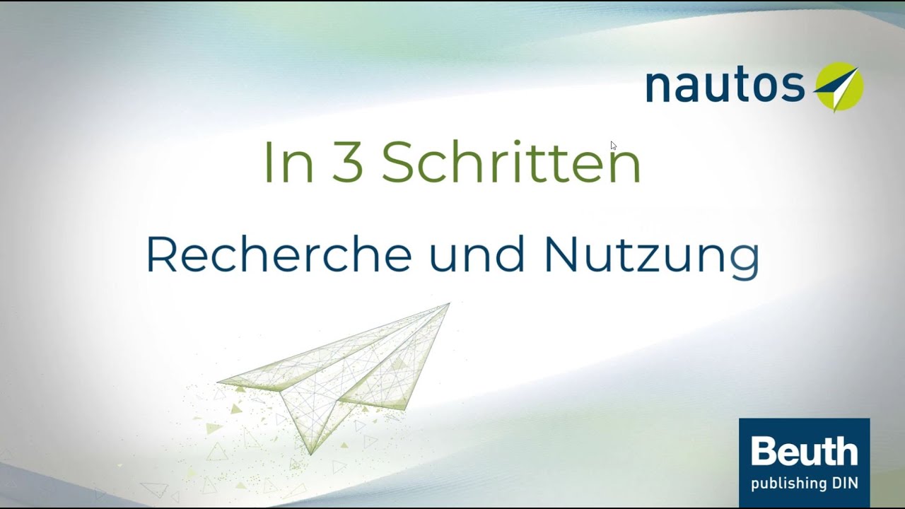 Nautos: Recherche und Nutzung - YouTube